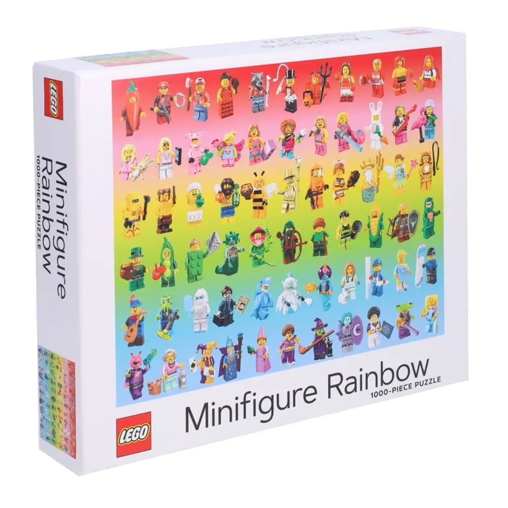 Minifigure Rainbow - LEGO puzzle (1000 Pieces) – Oaken Vault