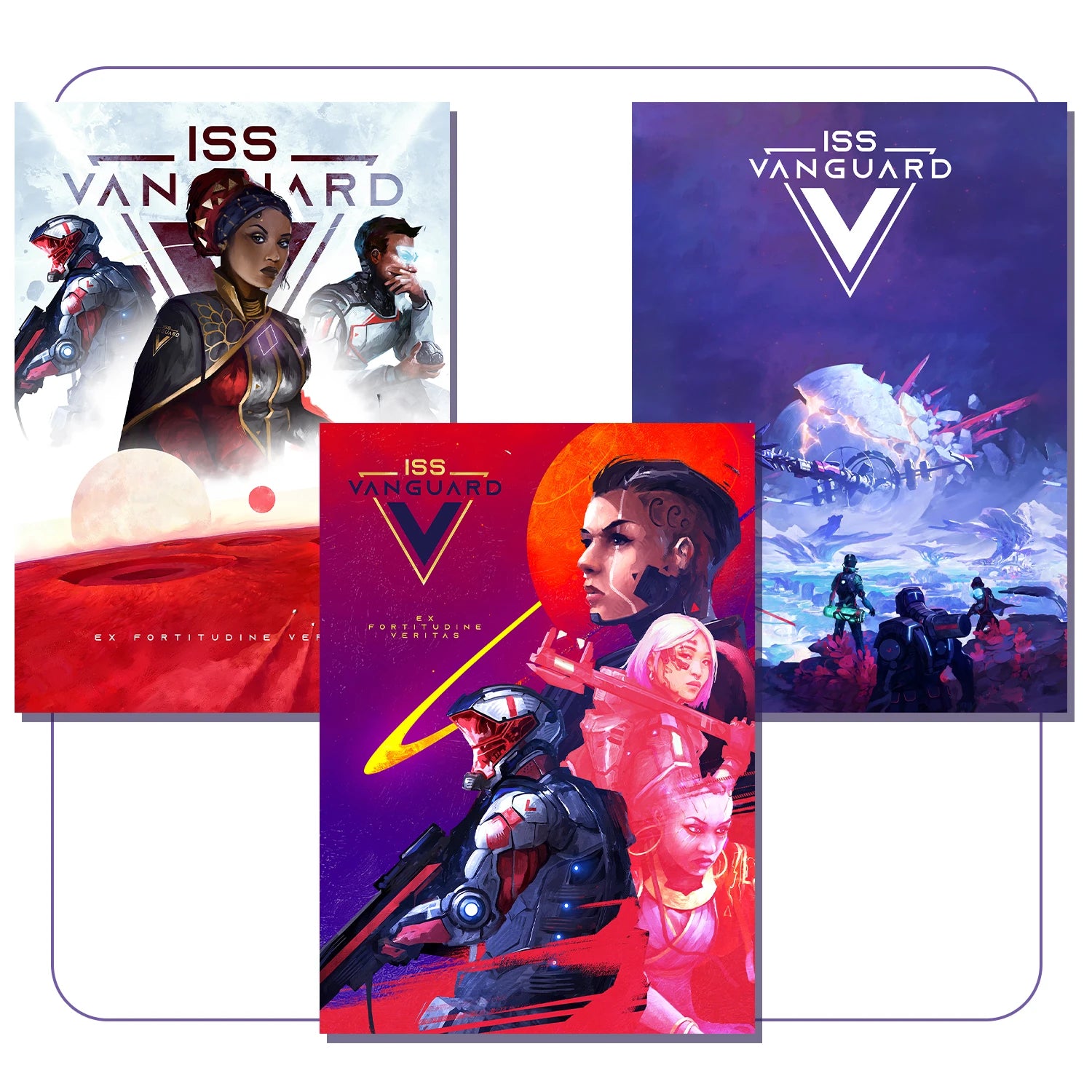 ISS Vanguard Poster Bundle (3 Posters) – Oaken Vault
