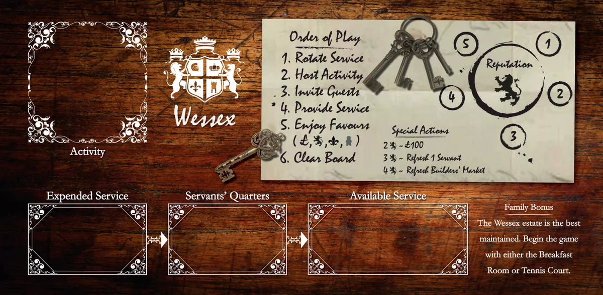 Obsession Board Game: 2nd Edition - Wessex Expansion – Oaken Vault